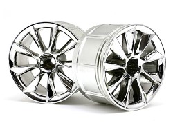 Verchromte Felgen ATG RS8, 35 mm für Tourenwagen (9 mm Offset ...